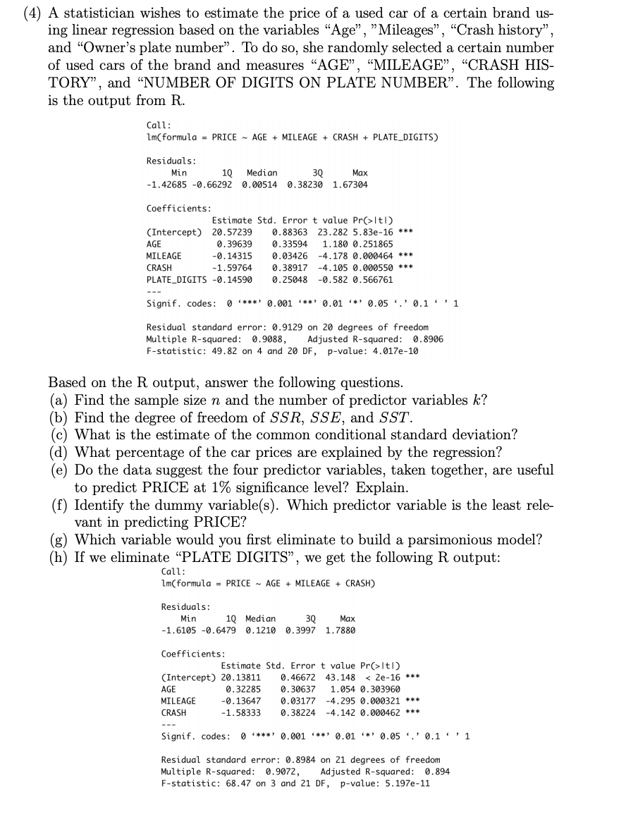 Solved R Functions Values Table 1: (Normal distribution. The | Chegg.com