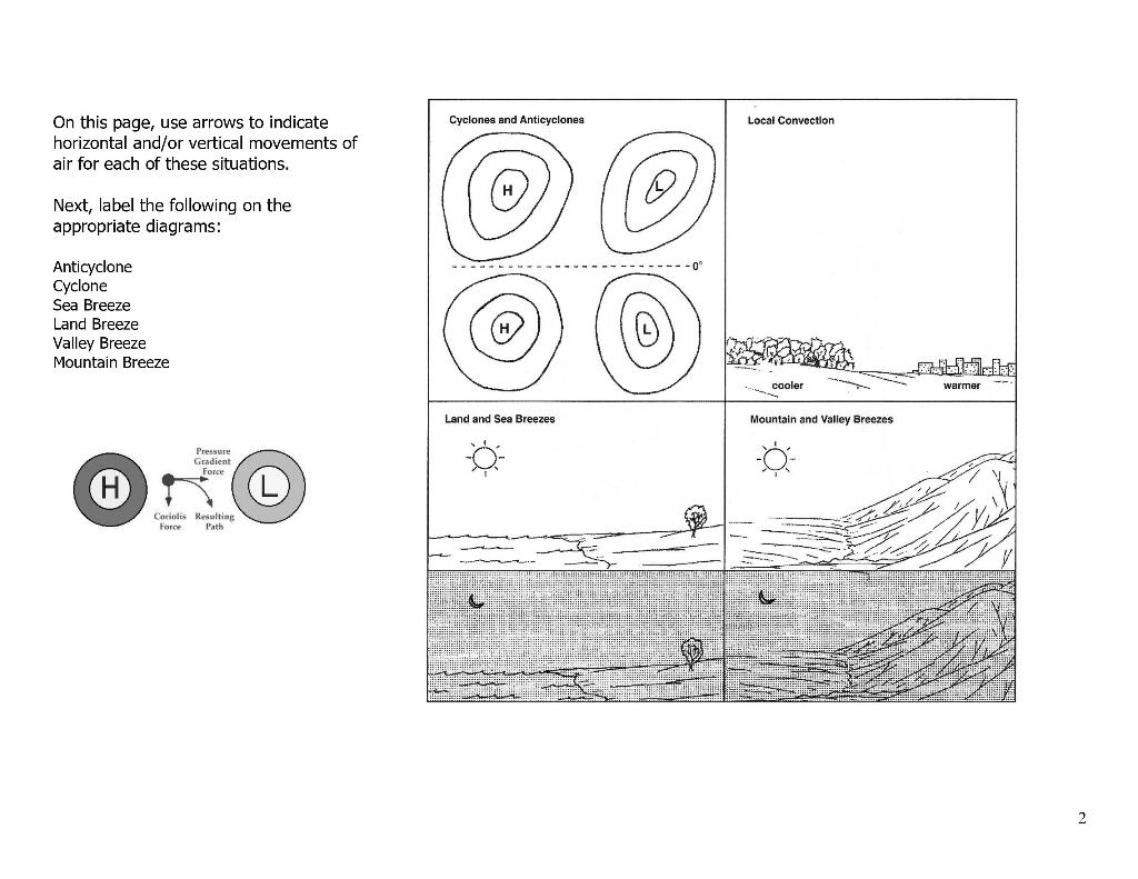 Solved Pressure, Winds, Coriolis Effect Below is a map of | Chegg.com