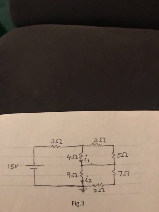 Solved Problem#3(10 points) Find currents i and iz in the | Chegg.com Solved Problem#3(10 points) Find currents i and iz in the | Chegg.com