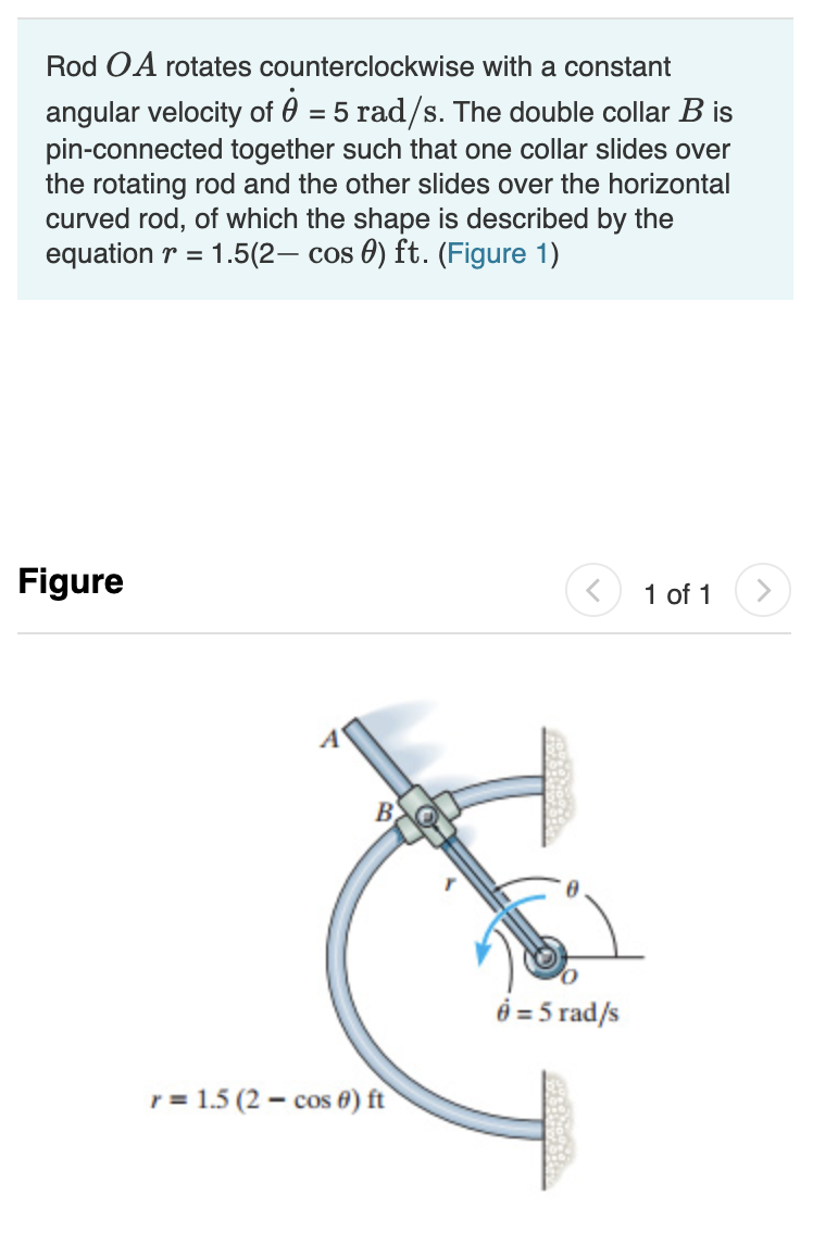 Solved Part A If both collars weigh 0.65 lb , determine | Chegg.com