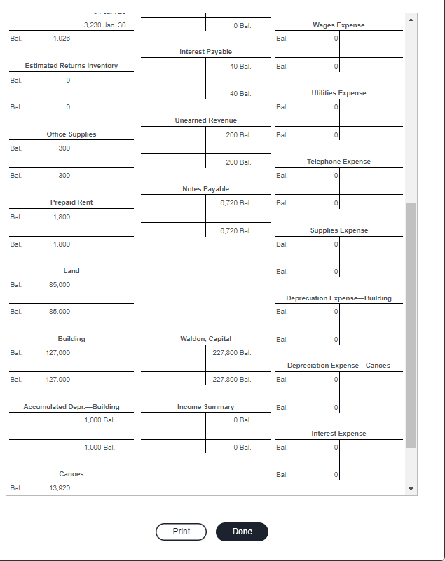Merchandising TransactionsLedgerPrint DoneBegin by | Chegg.com