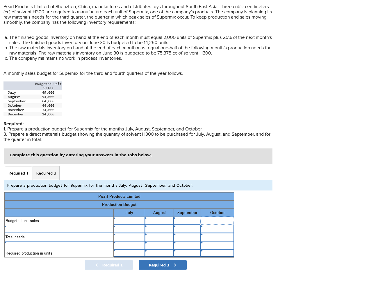 Solved Pearl Products Limited of Shenzhen, China, | Chegg.com