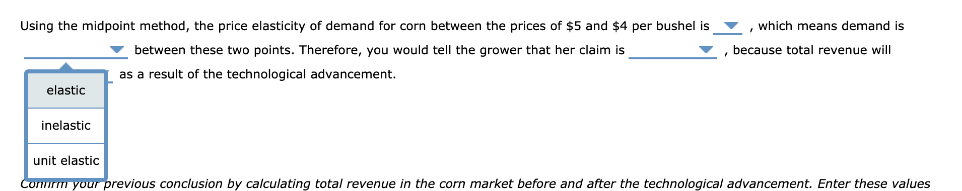 Solved Consider the market for corn. The following graph | Chegg.com