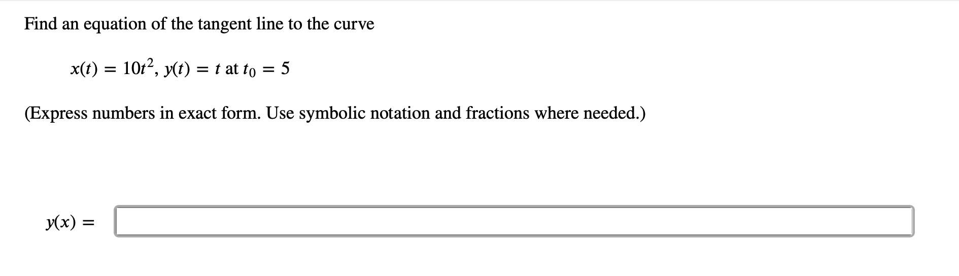 Solved Let x(t)=cot6(2t),y(t)=cot(2t). Find dxdy. Assume | Chegg.com