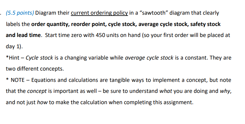Solved F2023 MGTS 352 (CC91) Case Assignment - Inventory | Chegg.com