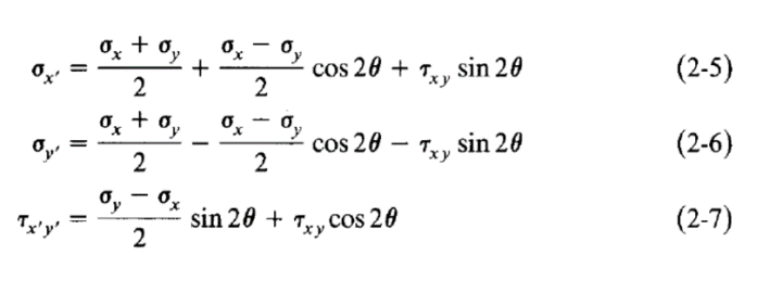 Solved 4. For the below stress-state, a) Use the 2D stress | Chegg.com