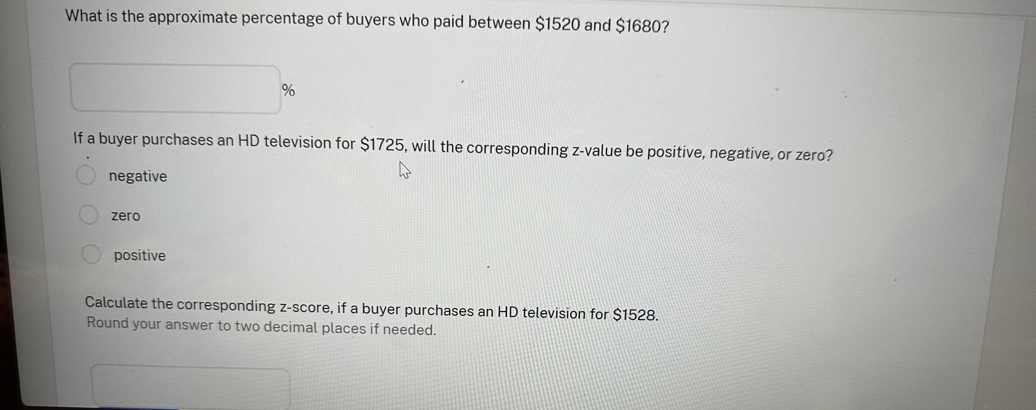 Solved What Is The Approximate Percentage Of Buyers Who Paid