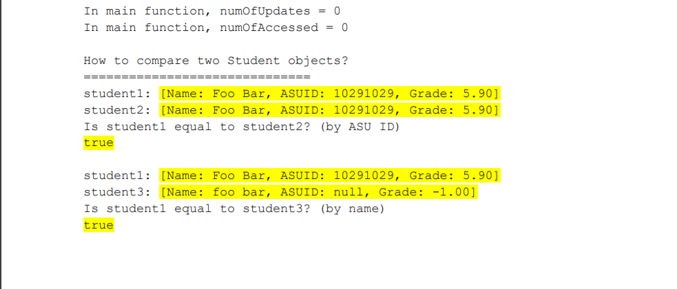 Solved Lab Topics Variable Scopes Object Getters and Setters | Chegg.com