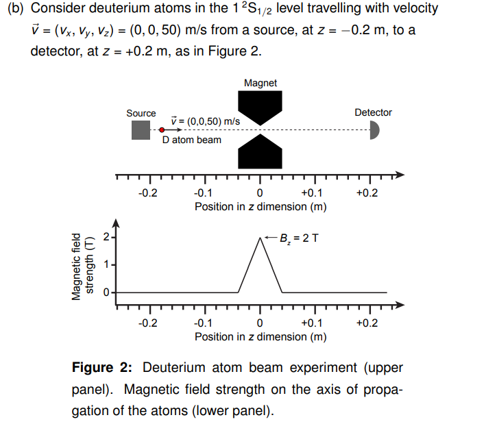 Solved 9. The ground state of the deuterium atom (mass | Chegg.com