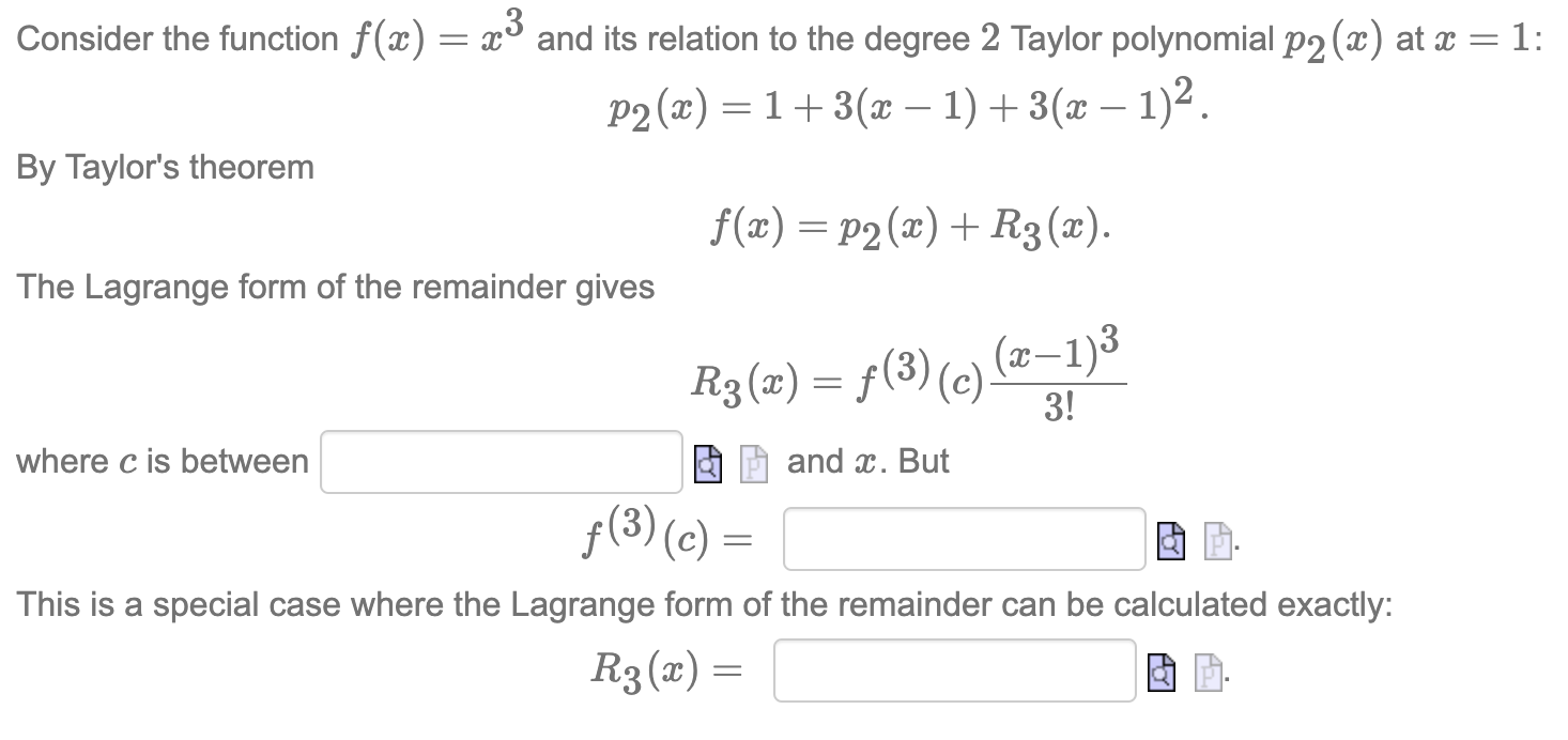 Solved Consider the function f(x)=x3 and its relation to the | Chegg.com