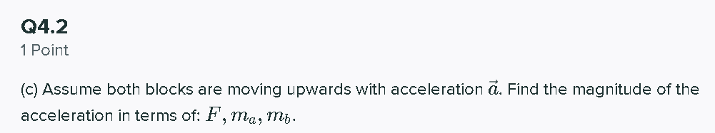 Solved Q1 3 Points You pull horizontally on block B in | Chegg.com
