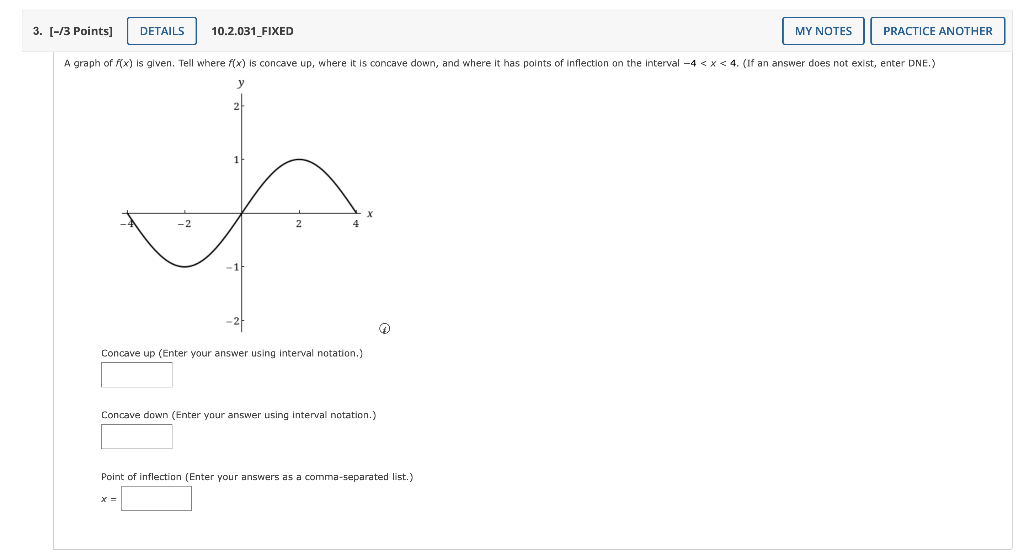 Solved Concave up (Enter your answer using interval | Chegg.com