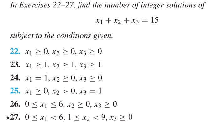 Solved In Exercises 22 27 Find The Number Of Integer 5008