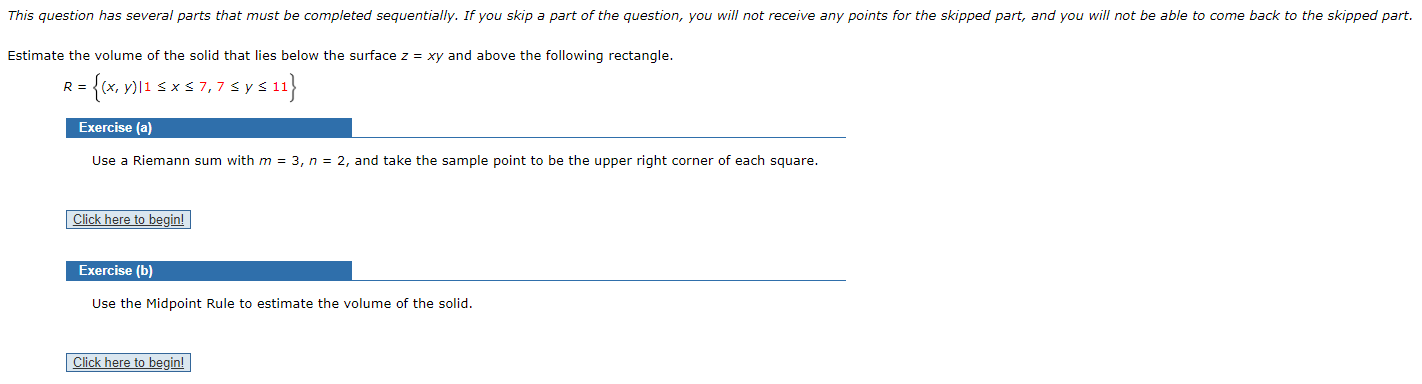 Solved This question has several parts that must be | Chegg.com