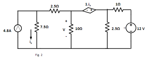 Solved 1 Solve Using Superposition Principle 2 Solve