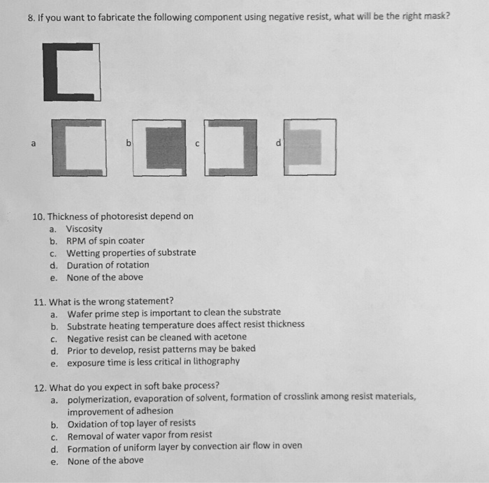 Solved 8. If you want to fabricate the following component | Chegg.com