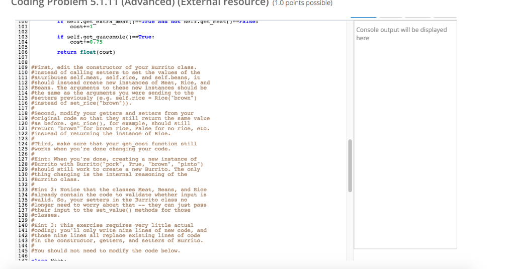 Coding Problem 5111 Advanced External Resource 