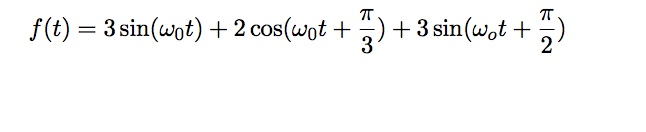 Solved Determine the following signal in the standard form | Chegg.com