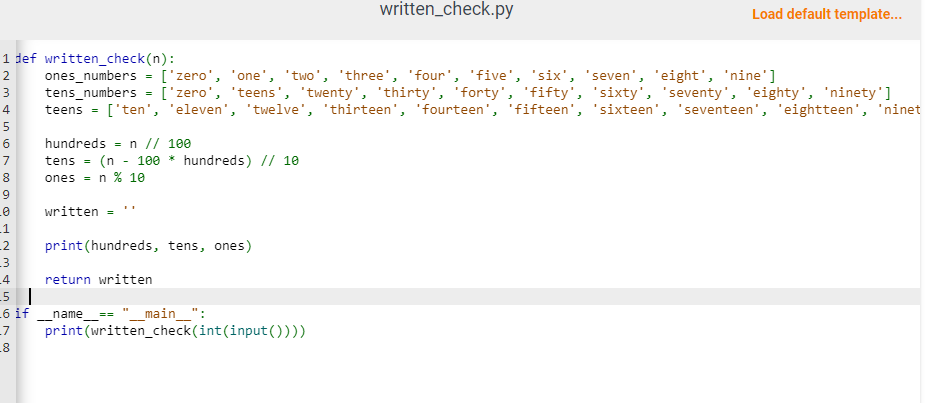 Solved Write A Function Writtencheck N That Will Accept A 