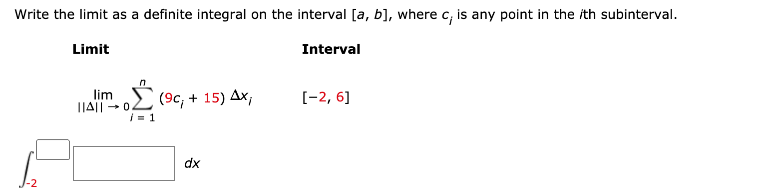 Solved Write the limit as a definite integral on the | Chegg.com