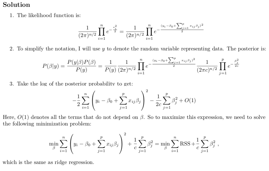 Machine learning question. Note, just solve #4 based | Chegg.com