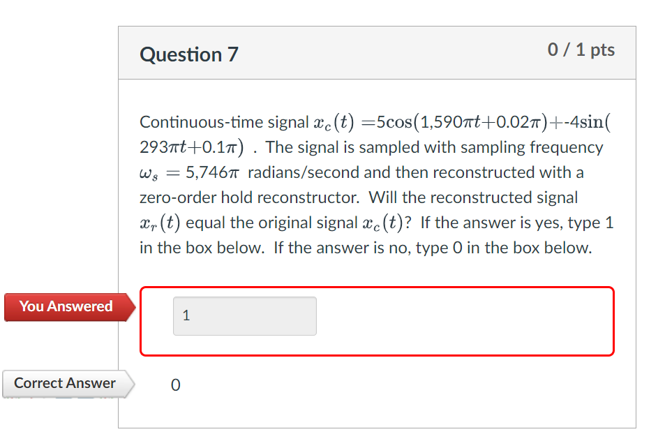 Solved I'm confused as to why the answer is no (0). I | Chegg.com