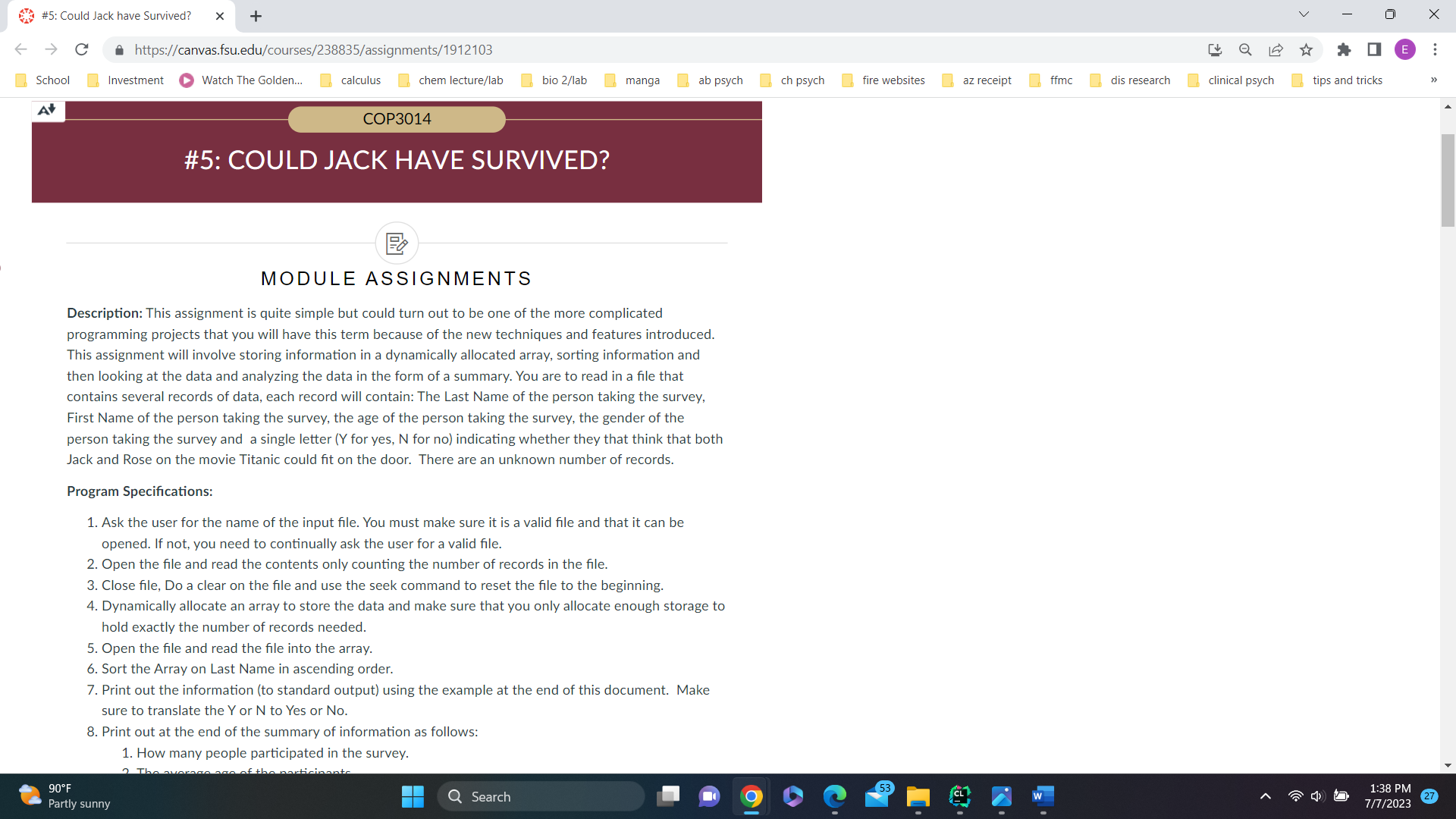Solved Based on the instructions given can you help me print | Chegg.com