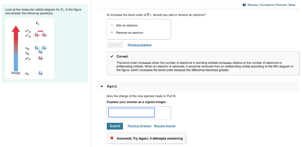 Solved HI Review | Constants Periodic Table The By molecule | Chegg.com
