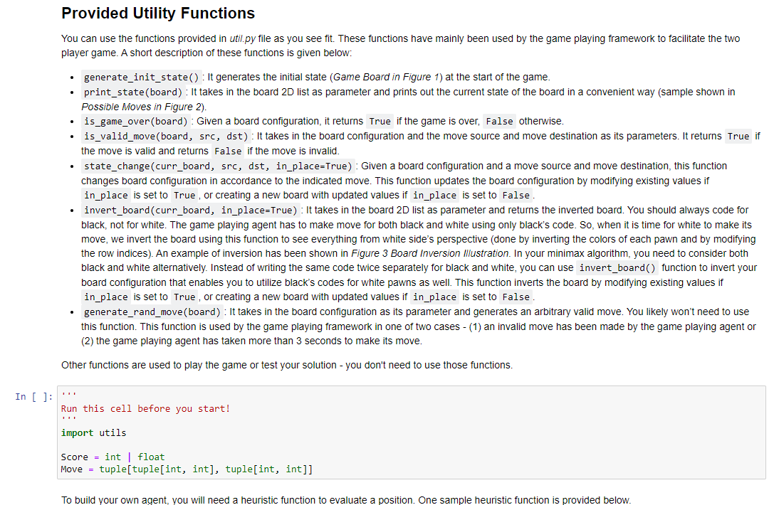 Solved Figure 2. Possible Moves Pieces move one space | Chegg.com