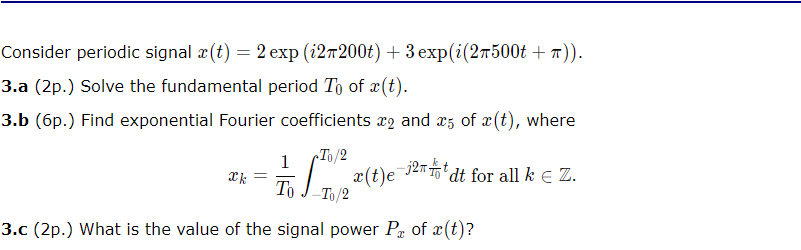 Solved Consider signal x(t)=tria(t) 2.a (2p.) Calculate | Chegg.com