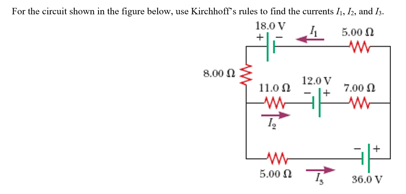 Solved For the circuit shown in the figure below, use | Chegg.com
