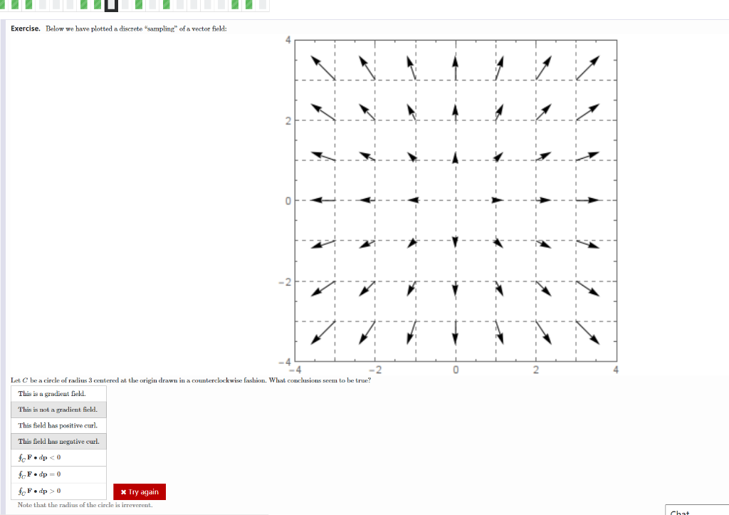 Solved Exercise. Below we have plotted a discrete "sampling | Chegg.com