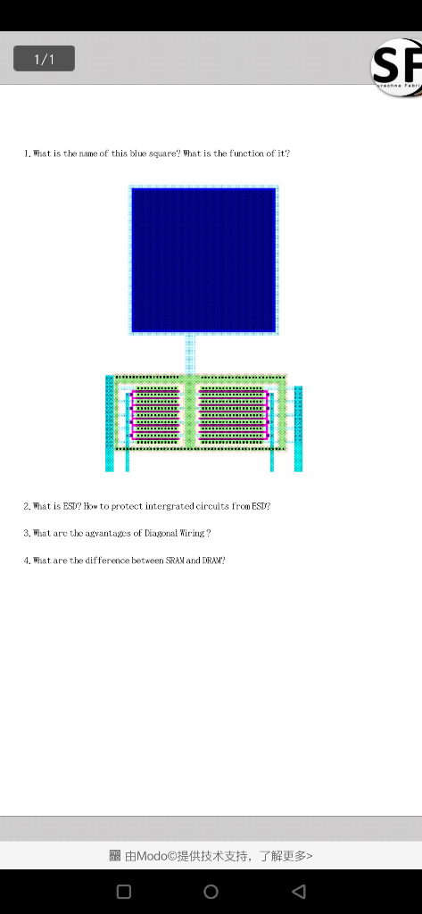 Solved 1. What is the name of this blue square? What is the | Chegg.com