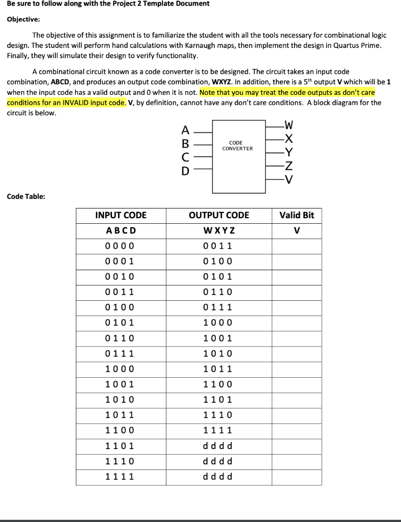 Solved Be sure to follow along with the Project 2 Template | Chegg.com