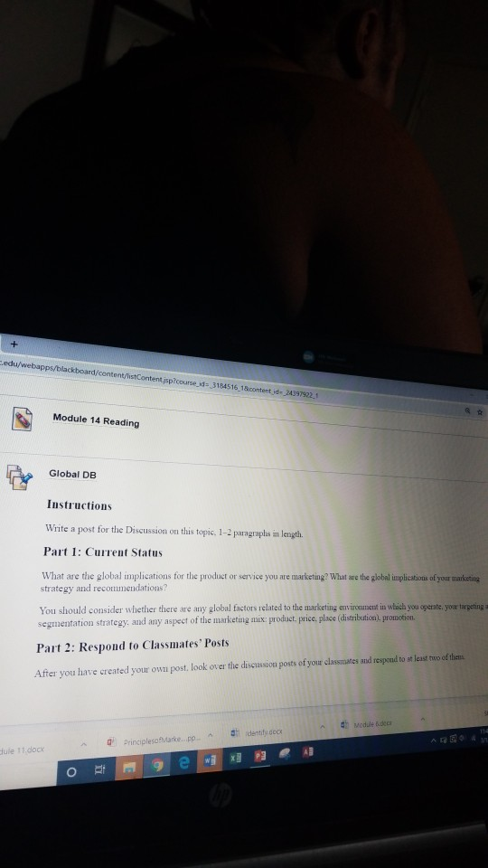 c.edu/webapps/blackboard/content/list Content is | Chegg.com