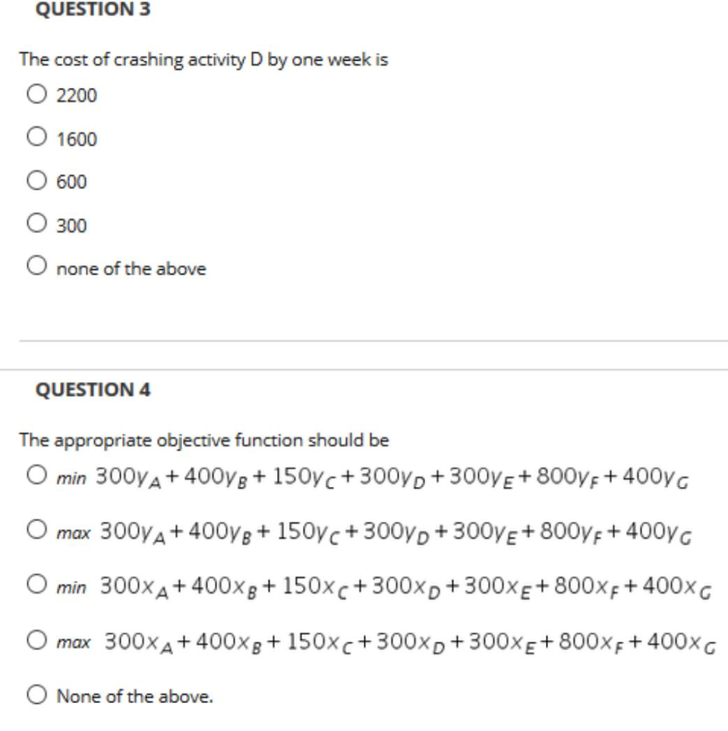 Solved Use the following scenario and data to answer | Chegg.com