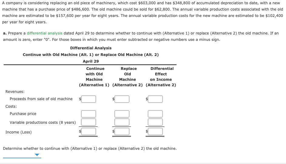 Solved b. What is the sunk cost in this situation? The sunk | Chegg.com