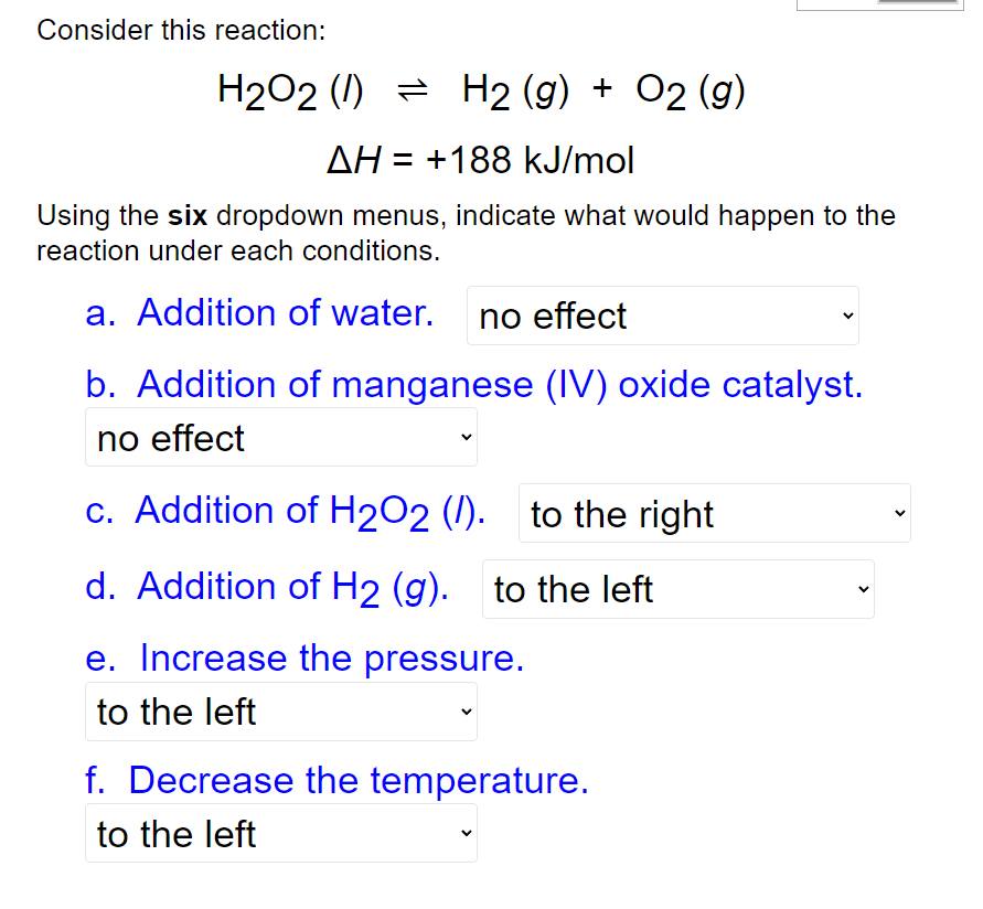 Solved is this right? I thought that the addition of pure | Chegg.com