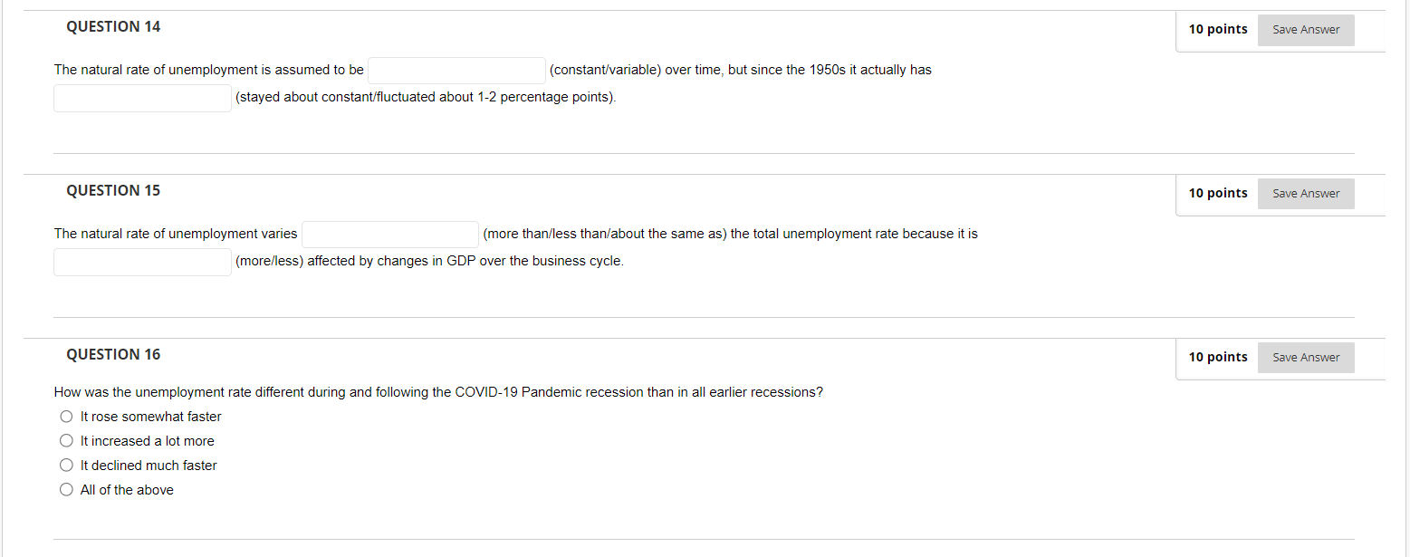 Solved QUESTION 1 Use the total unfilled job vacancies for | Chegg.com