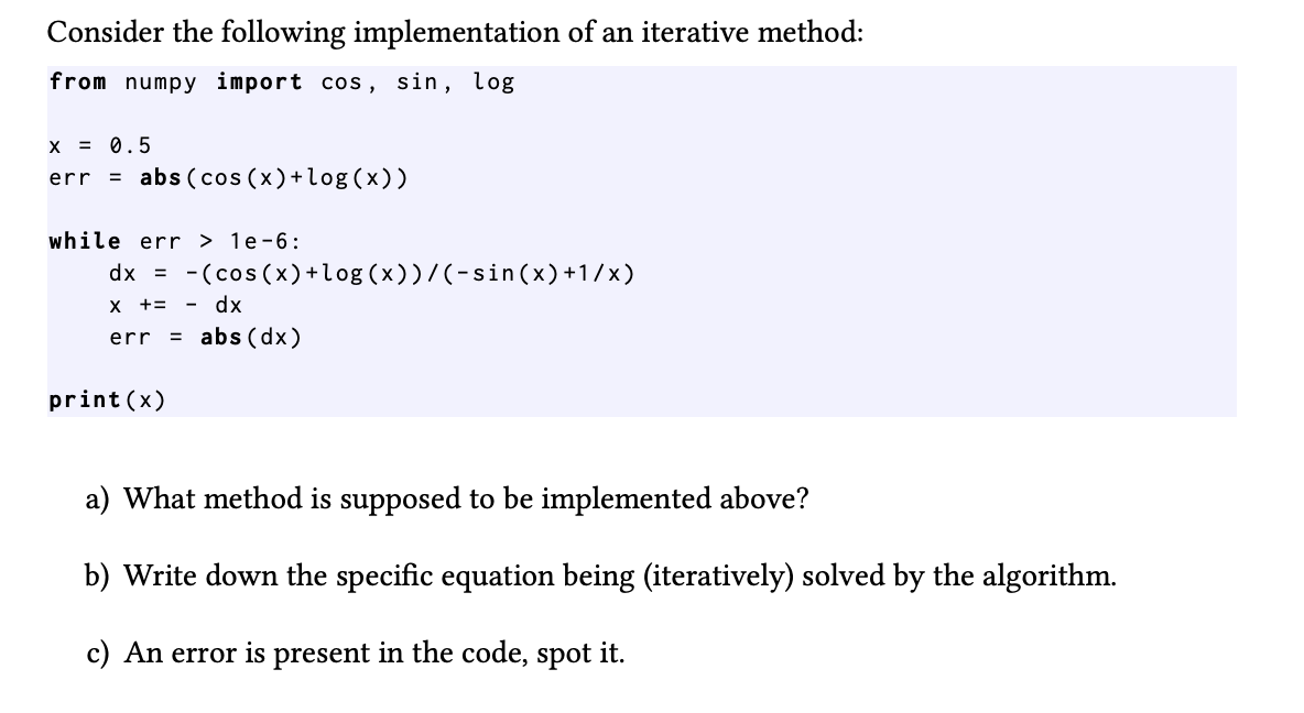 Solved a) What method is supposed to be implemented above? | Chegg.com Solved a) What method is supposed to be implemented above? | Chegg.com