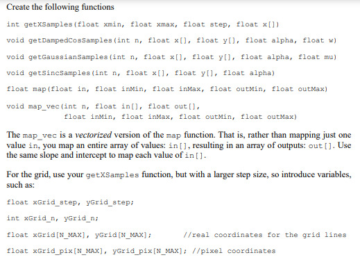 1. Write an openframeworks program to plot some | Chegg.com