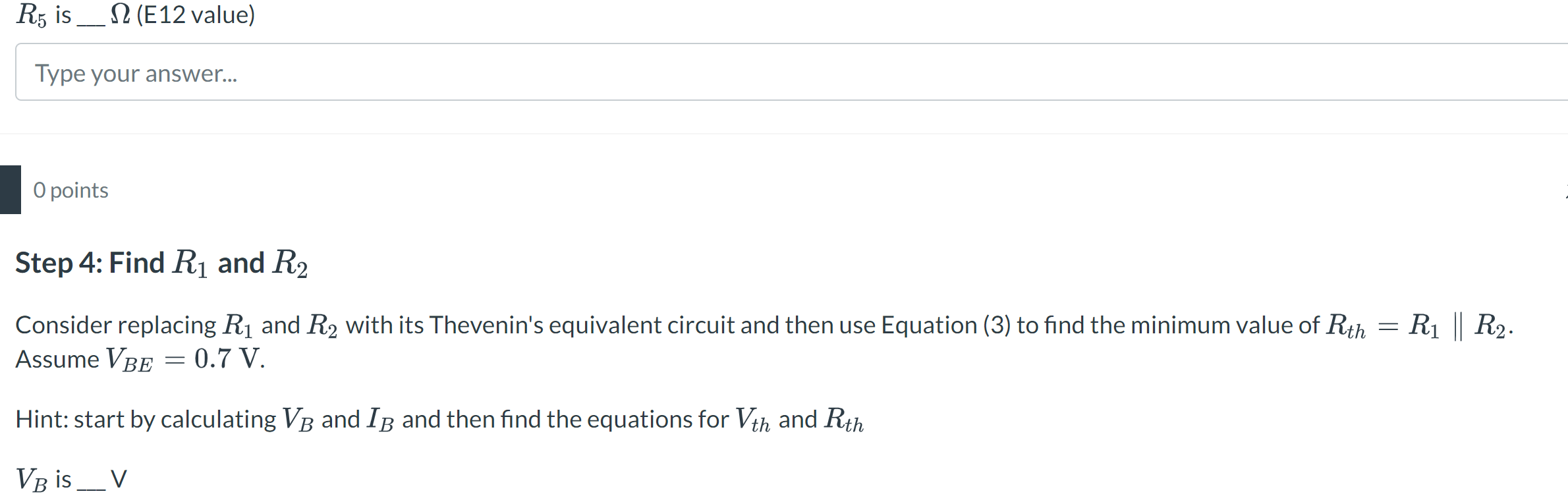 Solved The circuit (Figure 1) for practical 1 is a single | Chegg.com