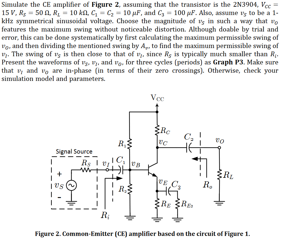 Solved Need help to find Maximum Output Voltage Swing and | Chegg.com