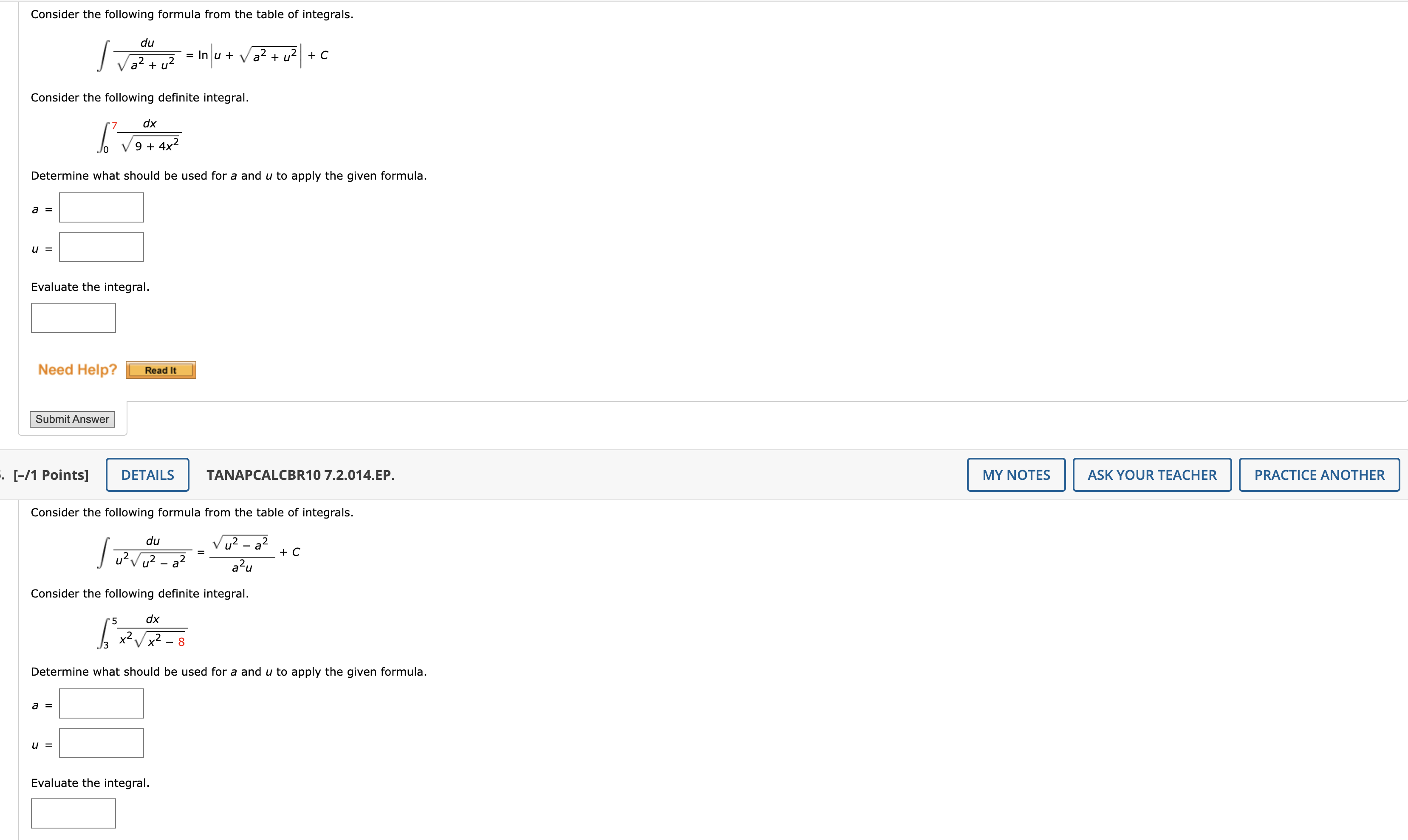 Solved Consider the following formula from the table of | Chegg.com