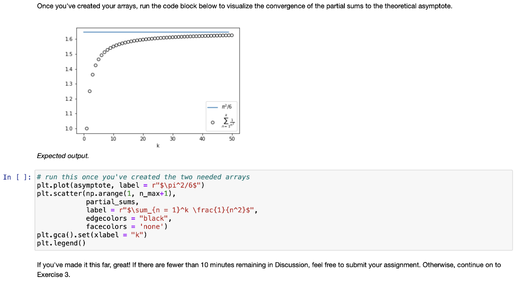 Solved Exercise 2 The famous Basel problem asks for a closed | Chegg.com