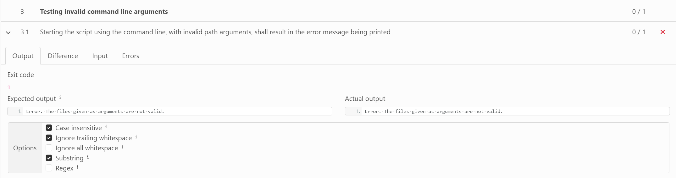 3.1 Starting the script using the command line, with | Chegg.com