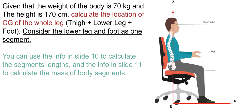 Solved Given that the weight of the body is 70 kg and The | Chegg.com