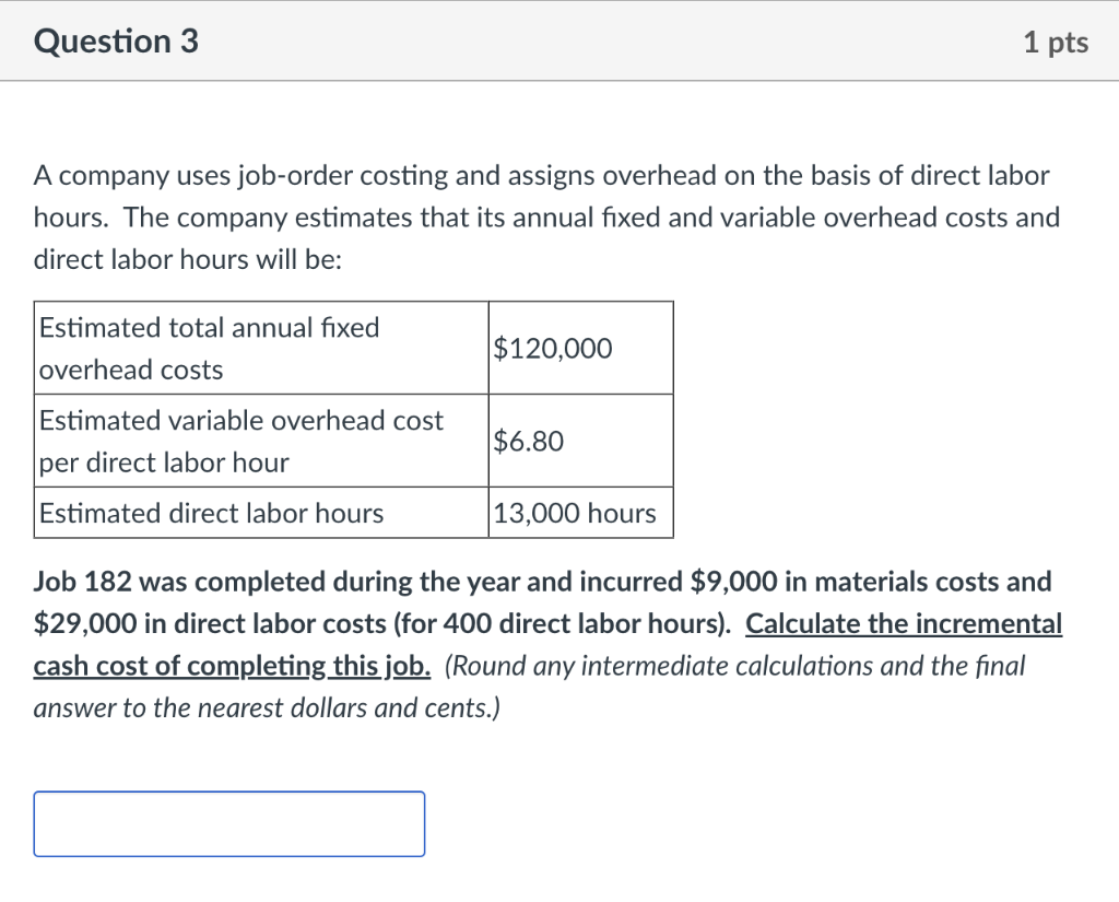 Solved A company uses job-order costing and assigns overhead | Chegg.com