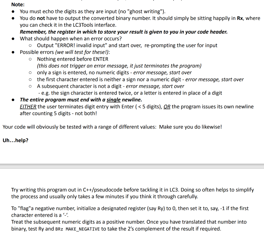 Solved High Level Description Prompt the user to enter a | Chegg.com