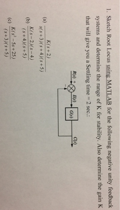 How To Sketch Root Locus In Matlab How To Sketch Root Locus In Matlab